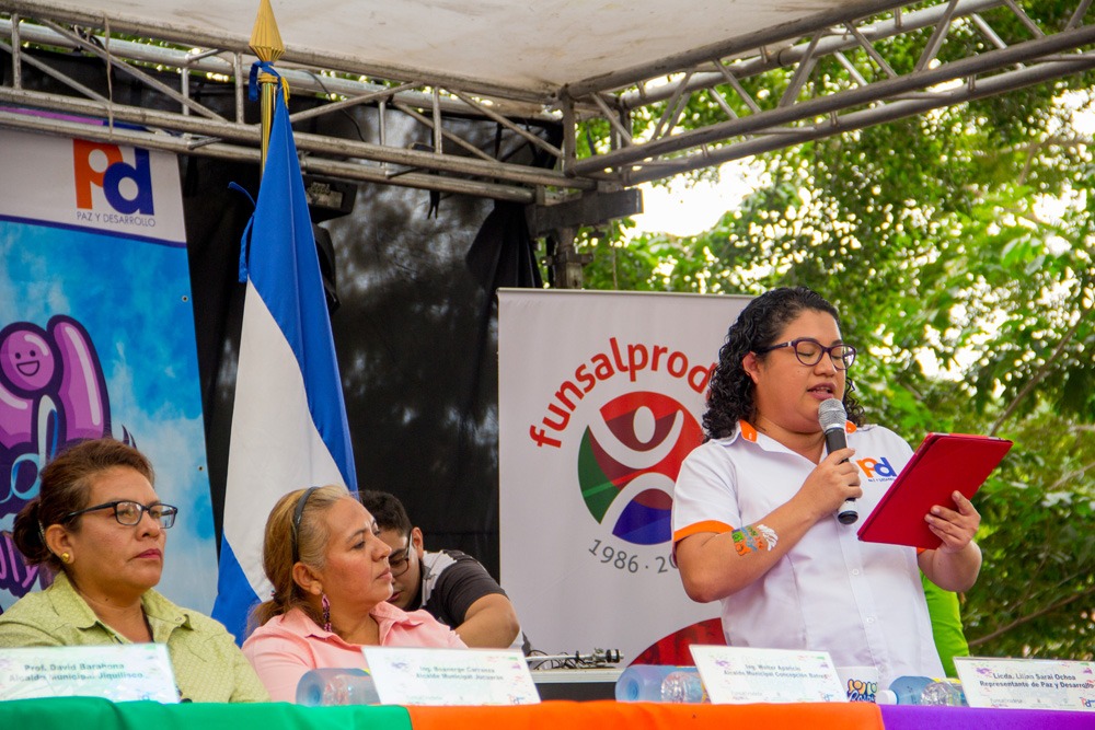 Presentamos la campaña «Respirando paz» en Jiquilisco, El Salvador ...